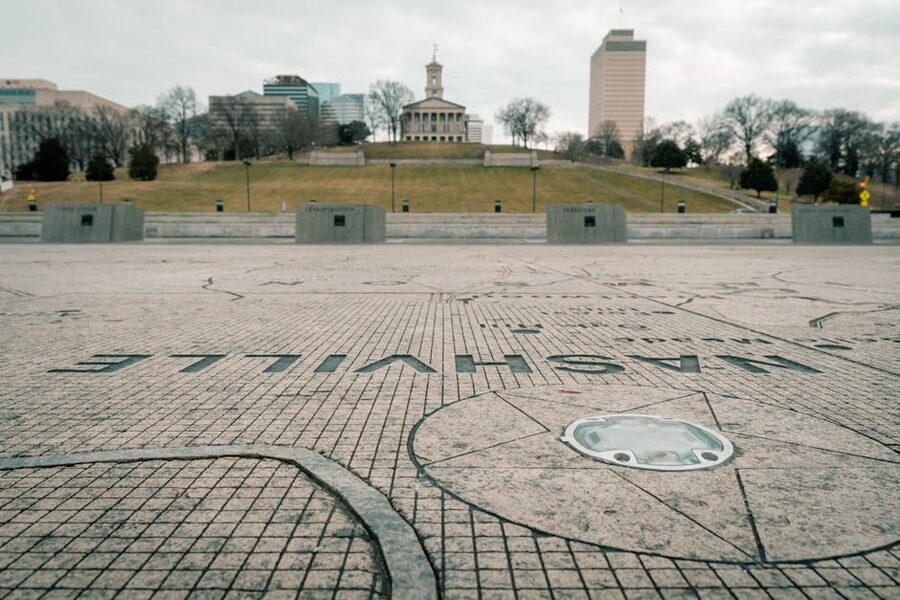 Tennessee State Capitol building in Nashville