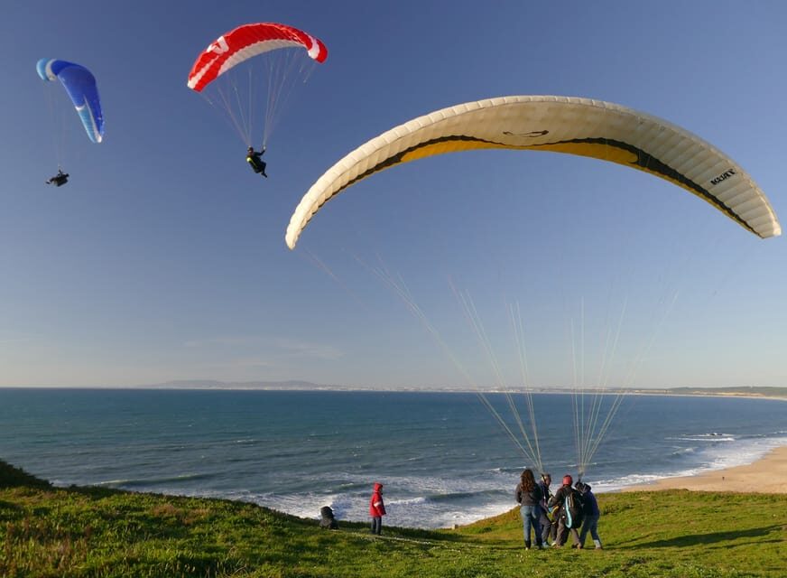 Nazare: Paragliding tandem flight - What’s Included and Additional Options