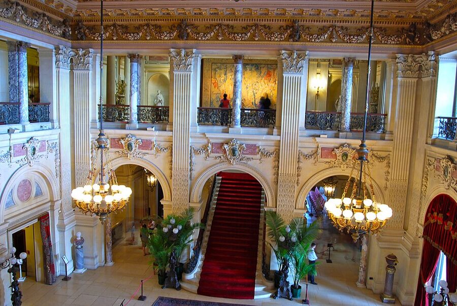 The 50-foot Great Hall at The Breakers Newport