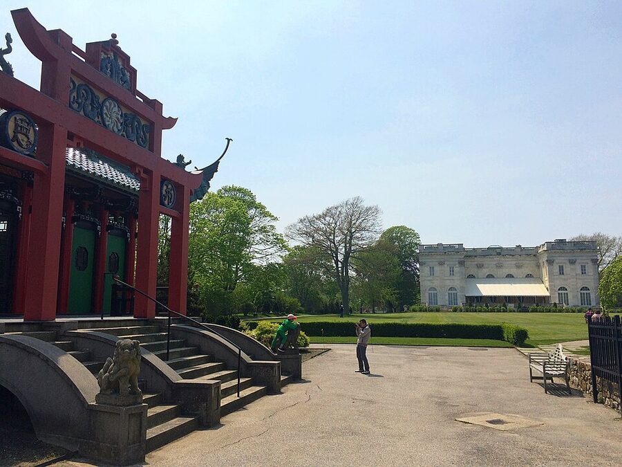 Chinese Tea House at Marble House Newport