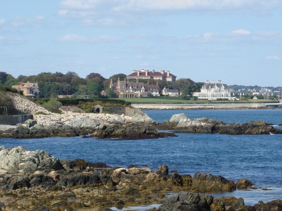 Newport Cliff Walk ocean view