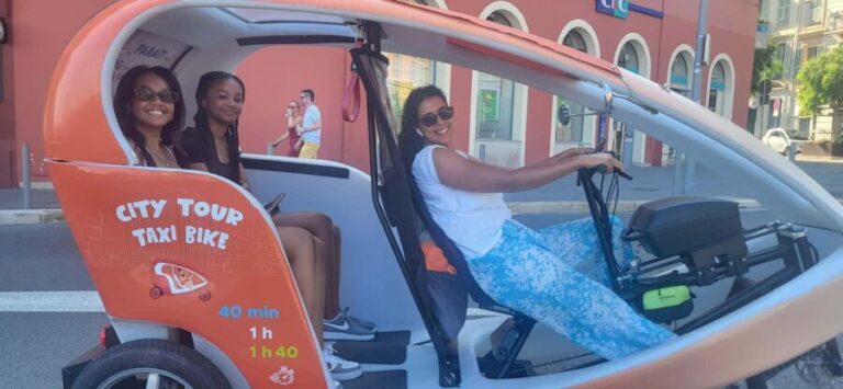 Nice : Visite guidée privé 40min en pouss pouss électrique. - In-Depth Look at the Itinerary