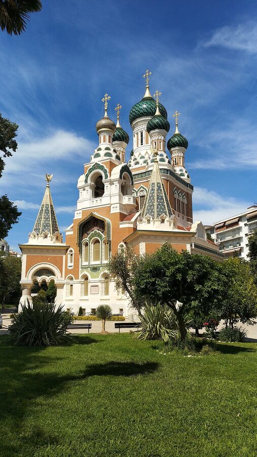 Russian Orthodox Cathedral Saint Nicholas Nice France