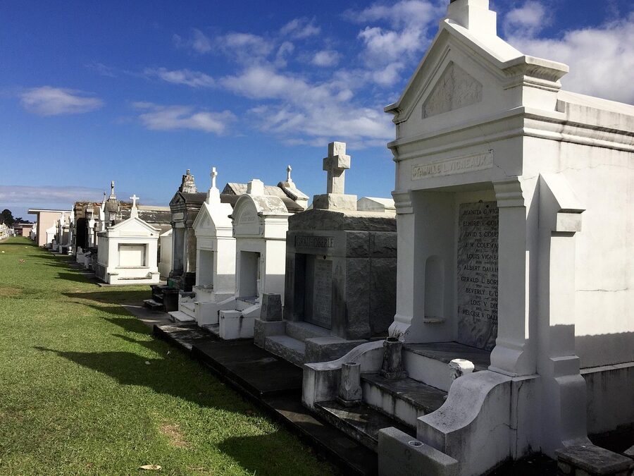 New Orleans cemetery mausoleum graveyard