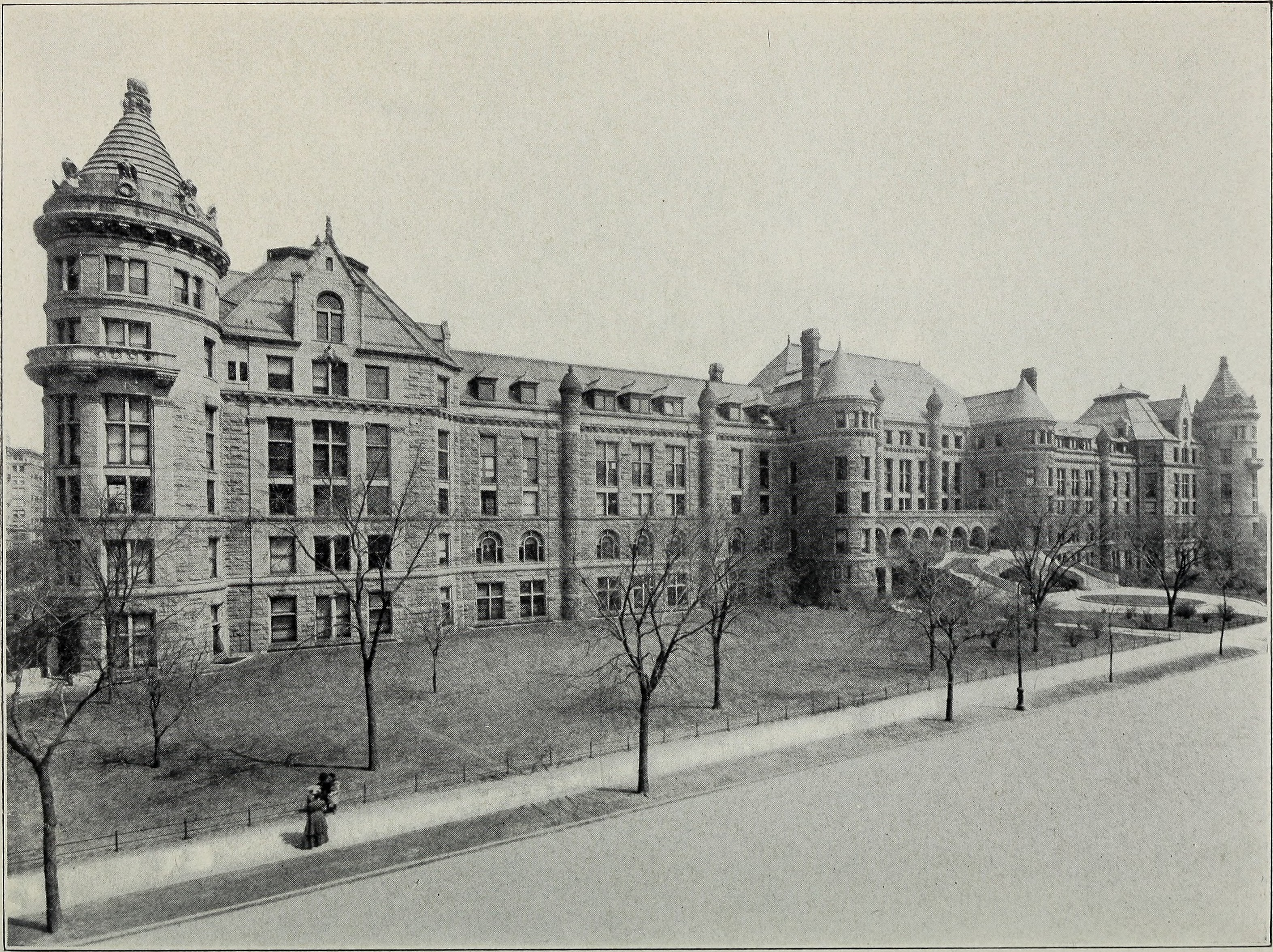 AMNH south facade with columns