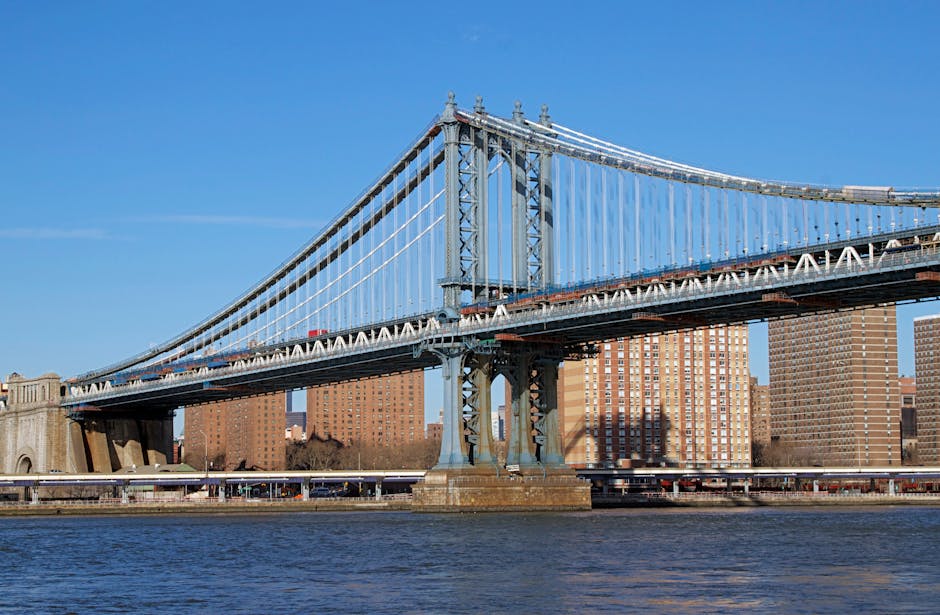 Manhattan Bridge spanning East River