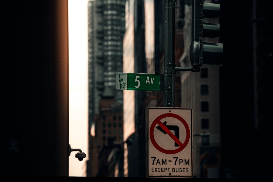 5th Avenue street sign NYC