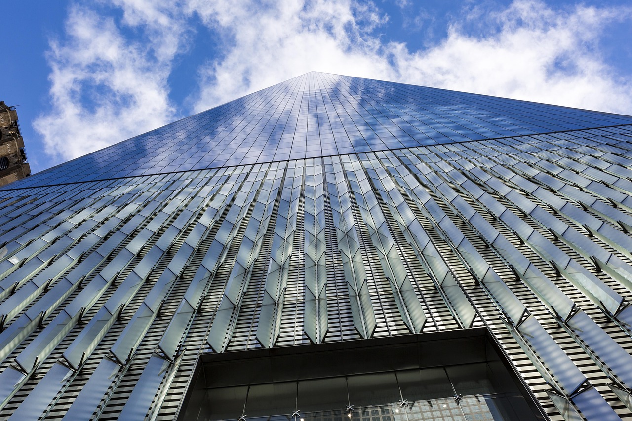 One World Trade Center glass facade