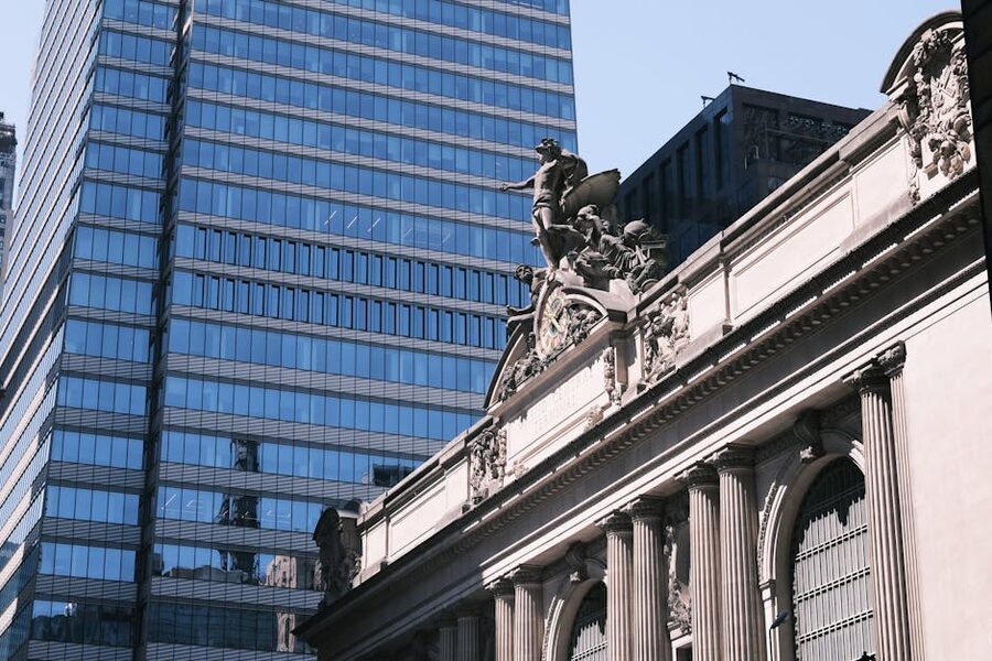 Grand Central with One Vanderbilt contrast
