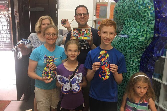 Offer: Be Gaudí mosaic class Barcelona for families (max 4 pax) - The Itinerary in Detail