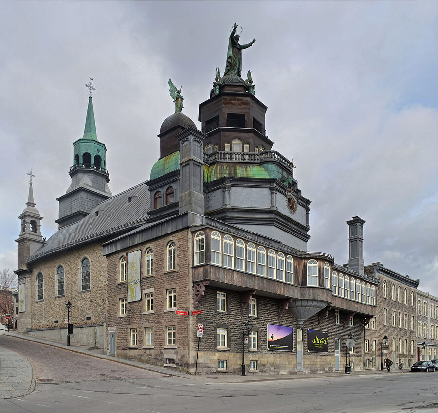 Notre-Dame-de-Bon-Secours Chapel Old Port side