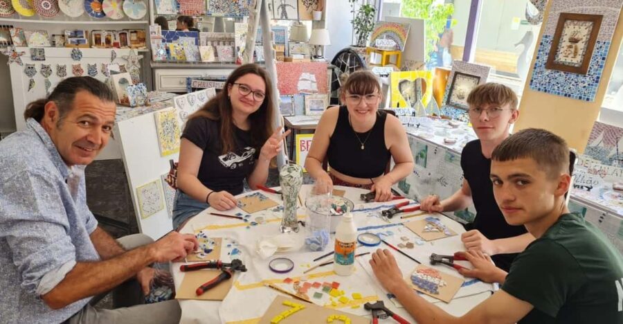 Olhão: Art Mosaic 2 hours Workshop by MosaicOlhão - The Authentic Experience: Pros and Cons