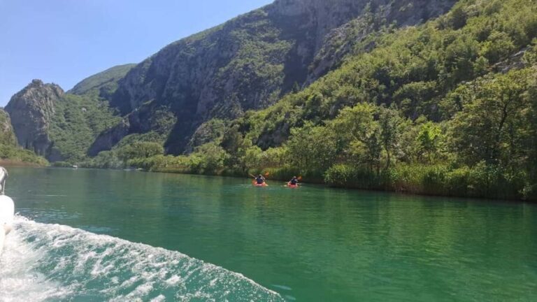 Omi: 5-Hour Kayak on Cetina River Preserved Nature Park - The Experience in a Nutshell
