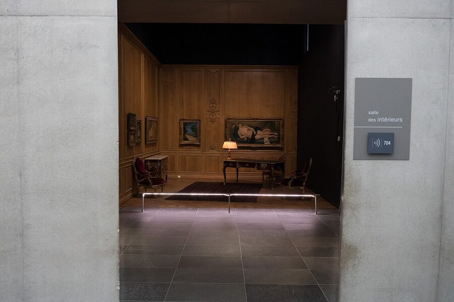 Salle des intérieurs in the Walter Guillaume collection at the Orangerie