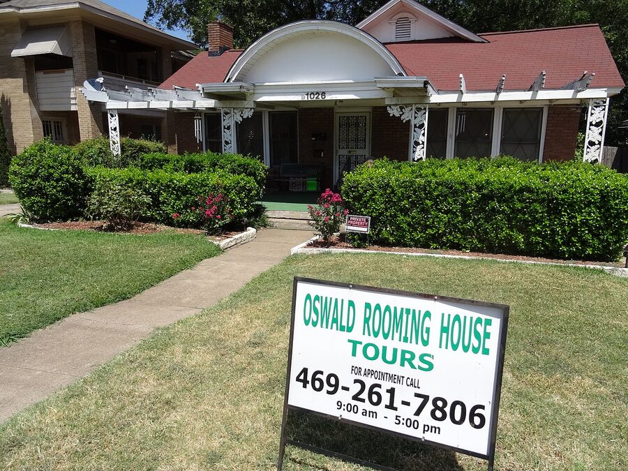 Former Lee Harvey Oswald rooming house 1026 N Beckley Avenue Oak Cliff Dallas