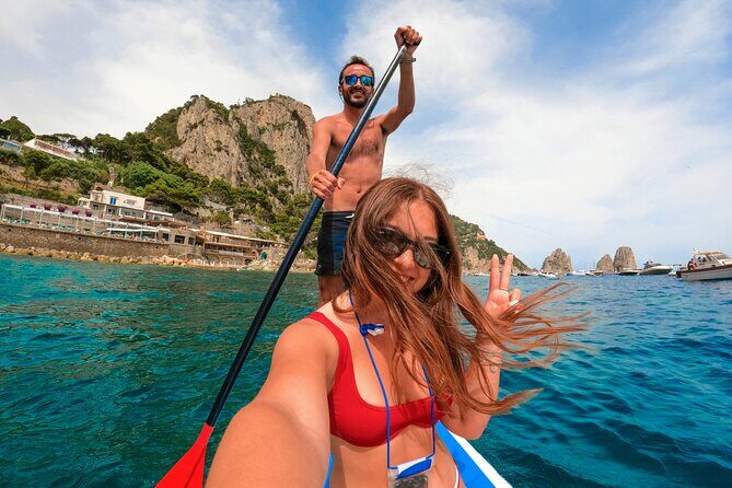 Paddleboard in Capri between caves and beaches. Photos included! - Equipment & Inclusions