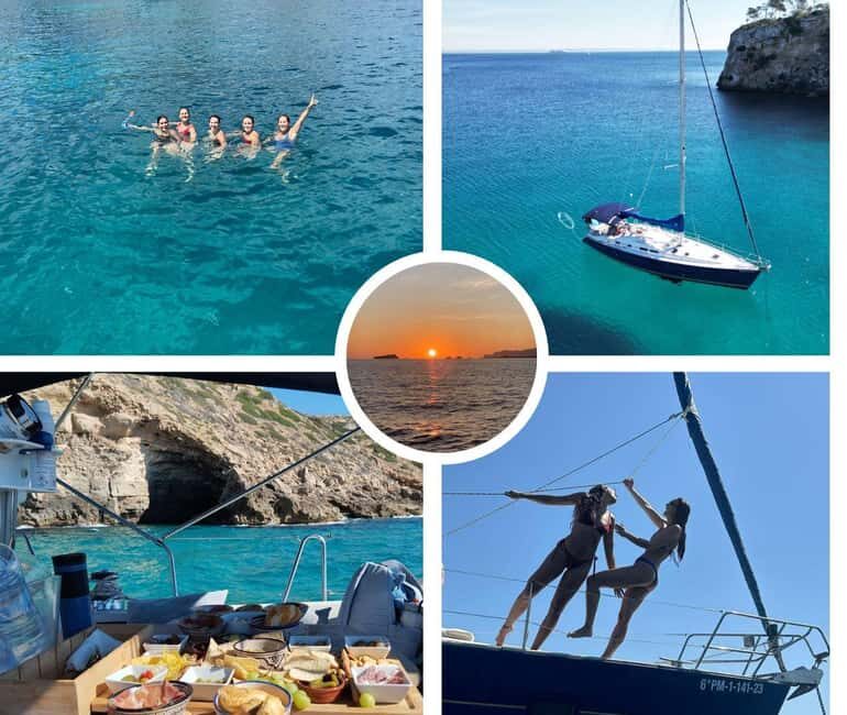 Palma Bay: Sailing Boat Trip W/ Water Toys Snacks & Drinks - Itinerary and Route Highlights