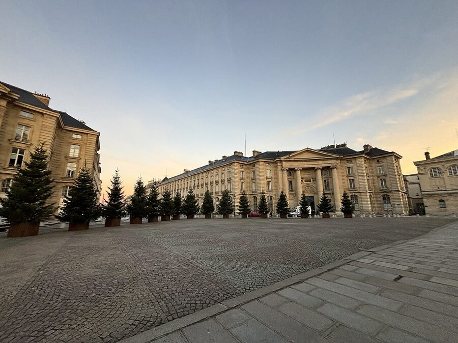 Sunrise over the Place du Panthéon Paris