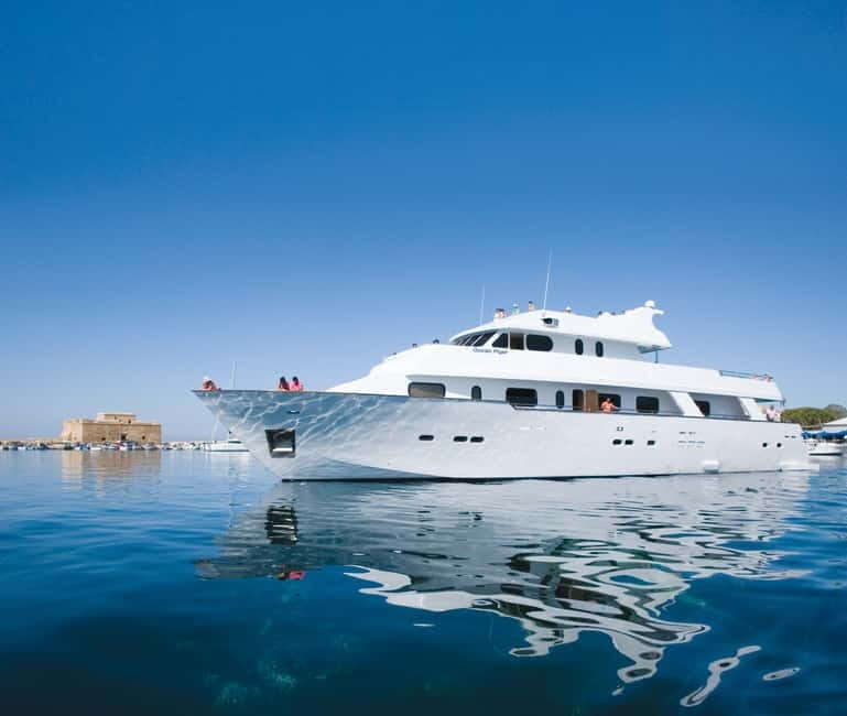 Paphos: Adults Only Cruise with Drinks, Food, Bus, Swim Stop - The Real-World Details