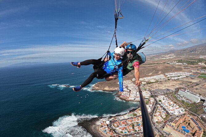 Paragliding Tandem Flight in Tenerife South ADRENALINE! - Who Will Love This Tour?