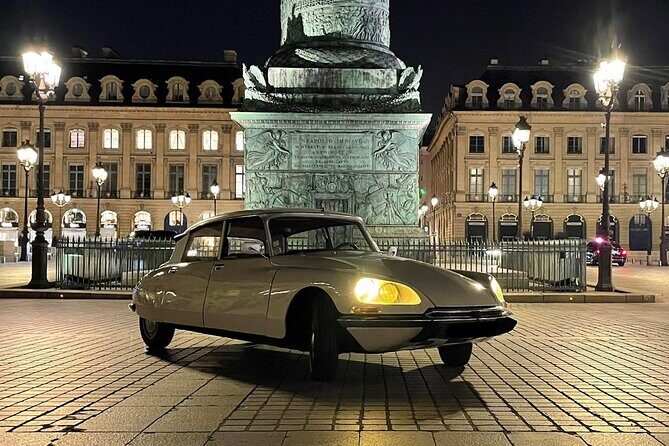 Paris by Night Tour in a Vintage Open-Top French Car Citroën DS - Why This Tour Offers Great Value