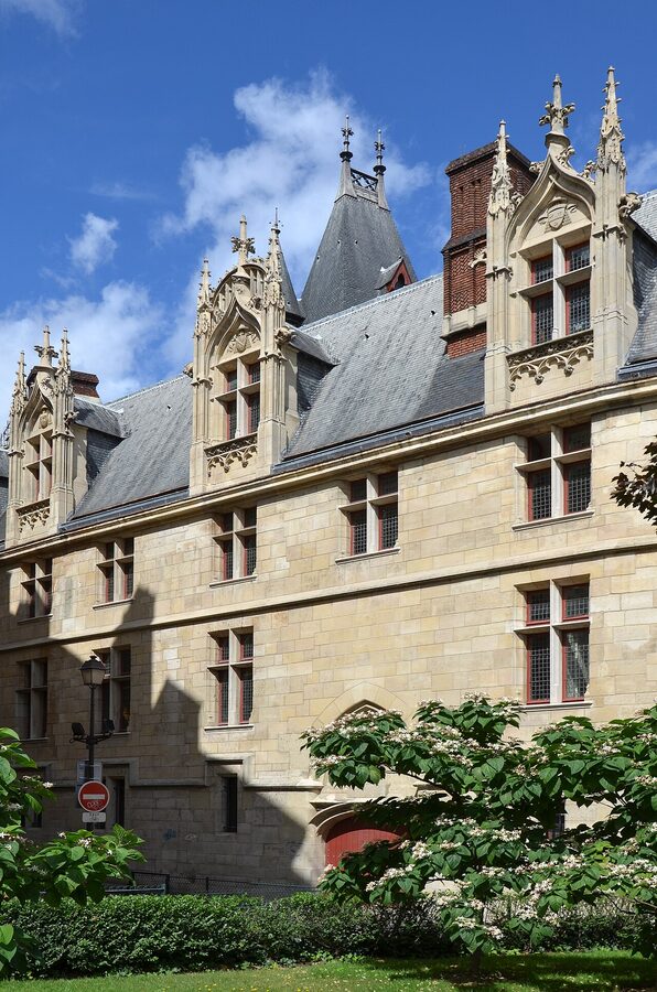 The Hôtel de Sens in the Marais, Paris, a medieval mansion