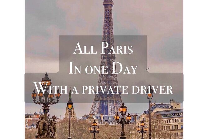 Paris highlights sightseeing tour with private Transportation - The Itinerary: Covering Paris’s Most Iconic Landmarks