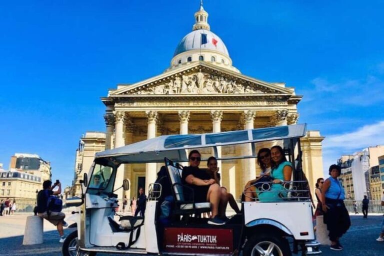 Paris: Most Iconic Monuments Guided Tour by Tuk Tuk - What Makes This Tour Stand Out?