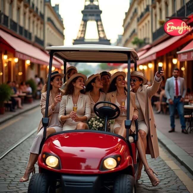 Paris: Private Golf Cart Tour with Local Guide - Detailed Itinerary Breakdown