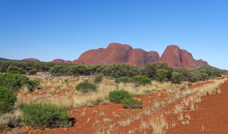 Kata Tjuta rock formations near Uluru