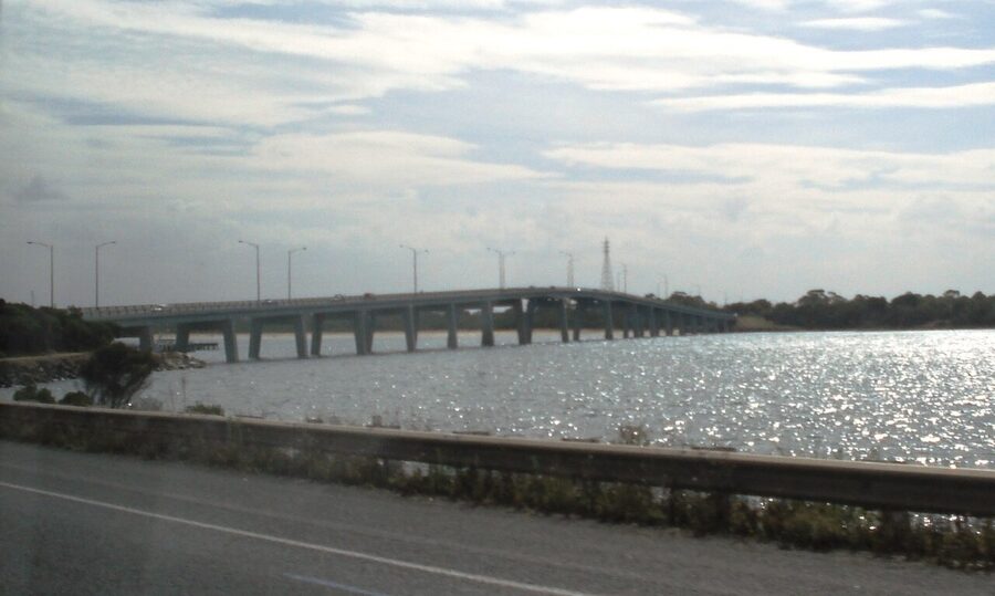 The bridge from San Remo to Phillip Island