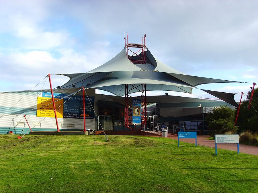 The Phillip Island Penguin Parade visitor centre exterior