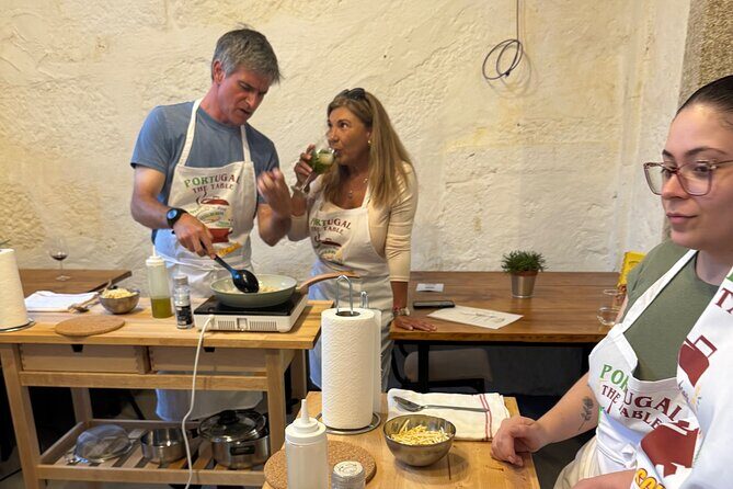 Porto Hands On Cooking Class-3 course-wine included-trained chef - What to Expect from the Porto Cooking Class
