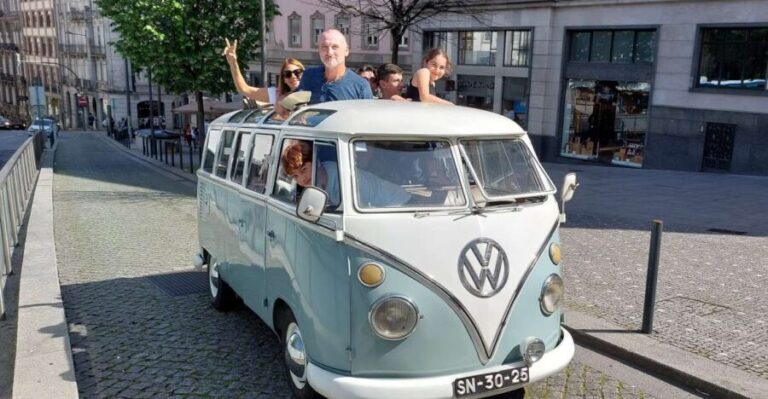 Porto: Private Sightseeing Tour by VW Kombi (28 People) - The Itinerary Breakdown