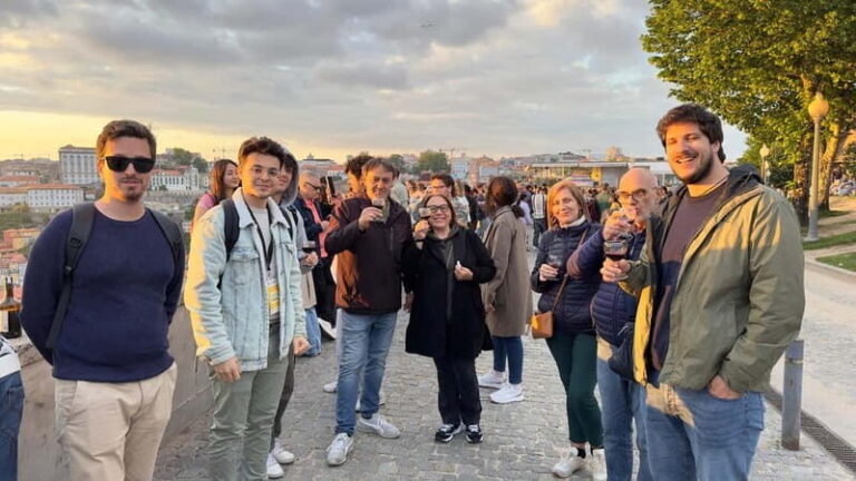 Porto to Gaia Sunset Walking Tour - Port Wine Included - The Charm of Jardim do Morro and Sunset Views