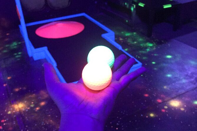 Prague Black Light Mini Golf Admission Ticket - The Itinerary in Detail