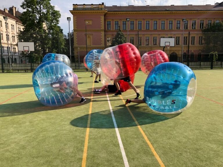 Prague: Bubbles football in city centre of Prague - The Experience of Bubbles Football: What Makes It Special