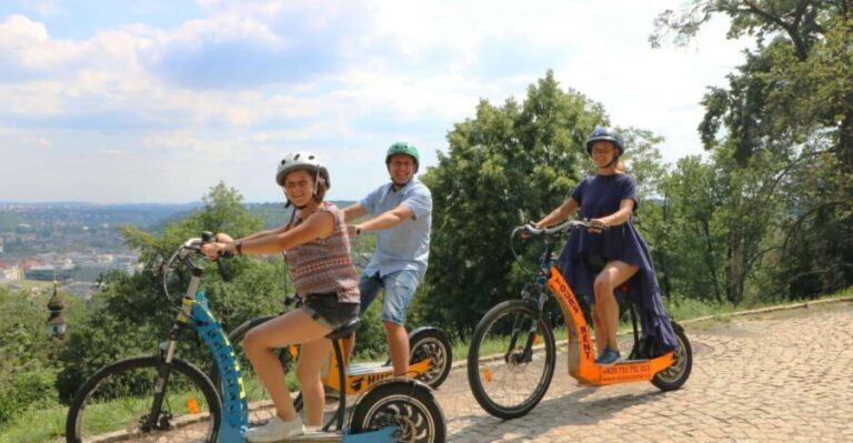 Prague: Grand e-Scooter Guided Tour - Practical details and considerations