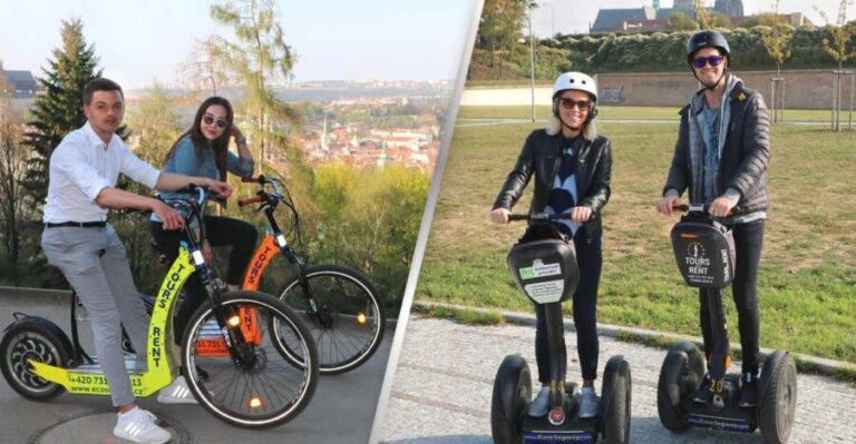 Prague: Half-Day Guided Tour by Segway and E-Scooter - What to Expect on the Tour