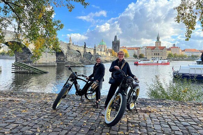 Prague on Stylish Retro styled E-Bike - Viewpoints & Sightseeing - Why this Tour Works