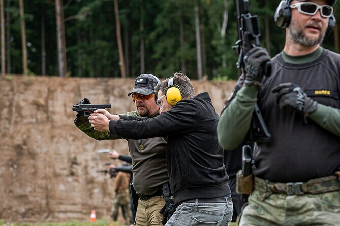 Prague: Outdoor shooting experience 3 to 10 guns + BUS Transfer - The Scenic Outdoors and Practicalities