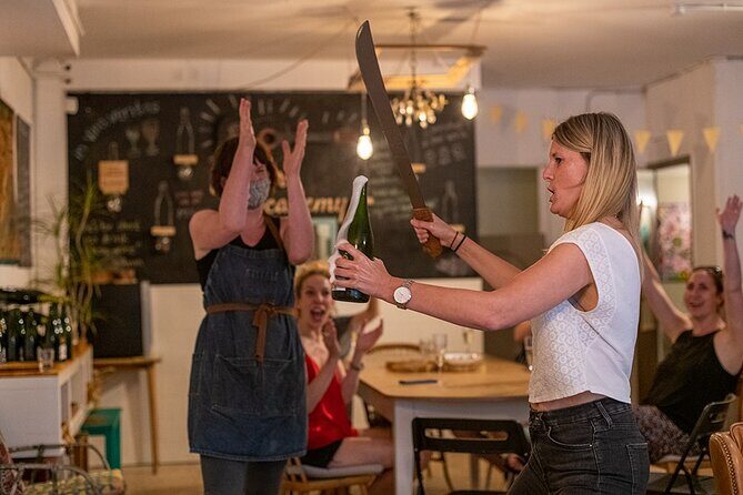 Private Cava Sabrage and Paella Class in Barcelona - Practical Tips and Considerations