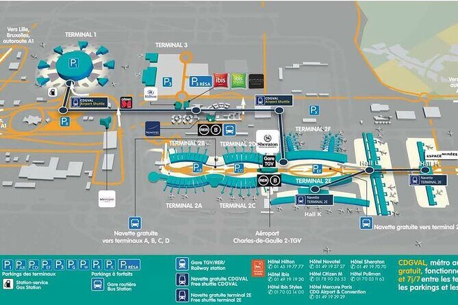 Private departure transfer from Paris to Paris Orly Airport - The Sum Up