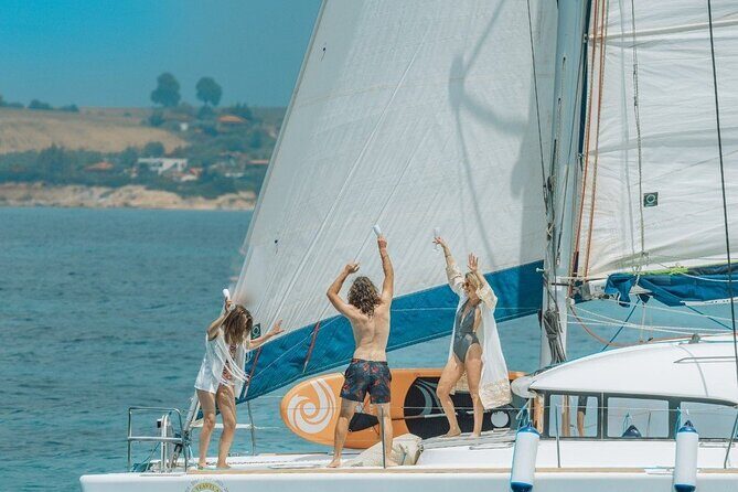 Private Full Day Cruise in Corfu on Lagoon Catamaran - Detailed Breakdown of the Itinerary