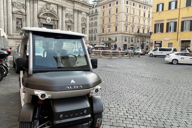 Private Golf Cart Highlights Tour in Rome - Detailed Breakdown of the Itinerary