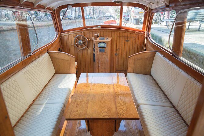 Private Guided Historic Amsterdam Canal Cruise in a Salon Boat - The Balance of Price and Experience