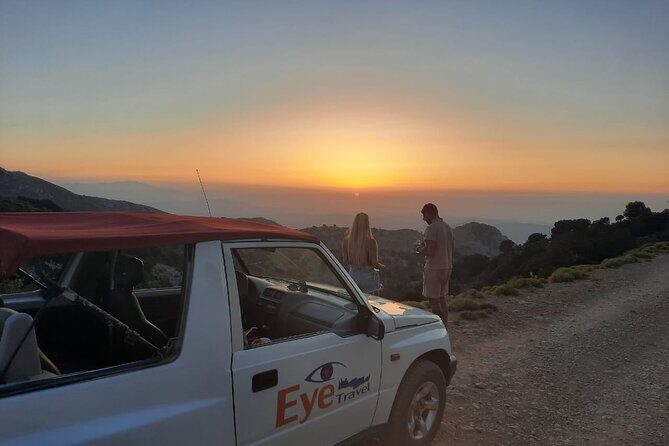 PRIVATE Jeep Safari 4x4 SUNSET (with Dinner) in Mountains CRETE - In-Depth Review of the Jeep Safari Sunset Tour
