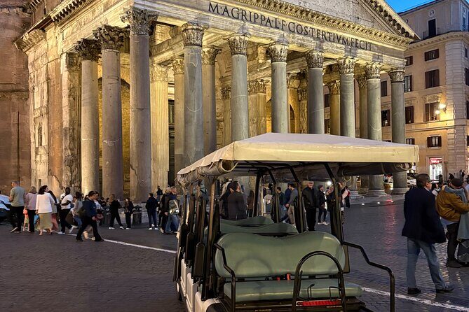 Private Night Golf Cart Tour in Rome - Detailed Itinerary Breakdown