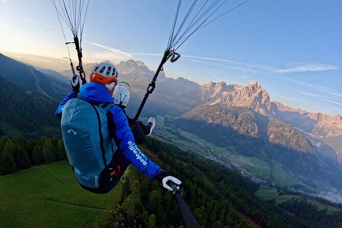 Private Paragliding Tandem flight Dolomites Alps Kronplatz - The Itinerary in Detail