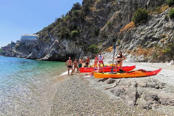 Private Tour Kayaking along Amalfi Coast Half day - The Itinerary in Detail